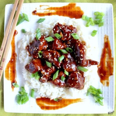 Baked General Tso's Chicken - Dinner Bestie