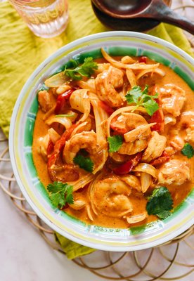 Coconut Curry Shrimp - Dinner Bestie