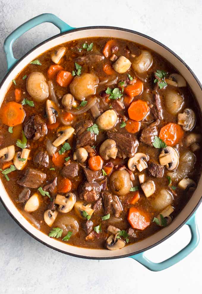 Easy Beef Bourguignon Recipe - Dinner Bestie