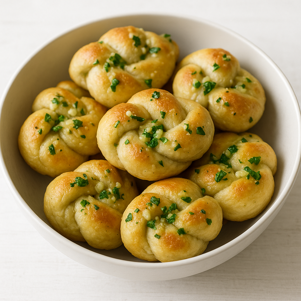 Easy Vegan Garlic Knots - Dinner Bestie