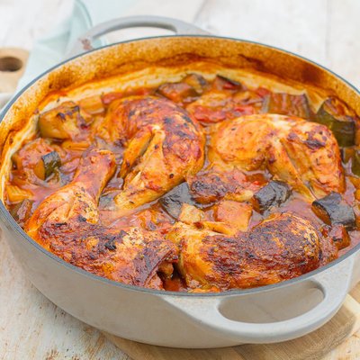 Mediterranean Chicken Stew - Dinner Bestie