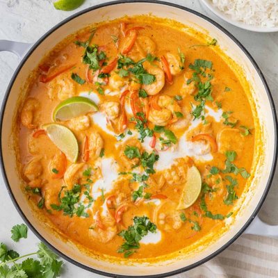 Shrimp Curry With Coconut - Dinner Bestie