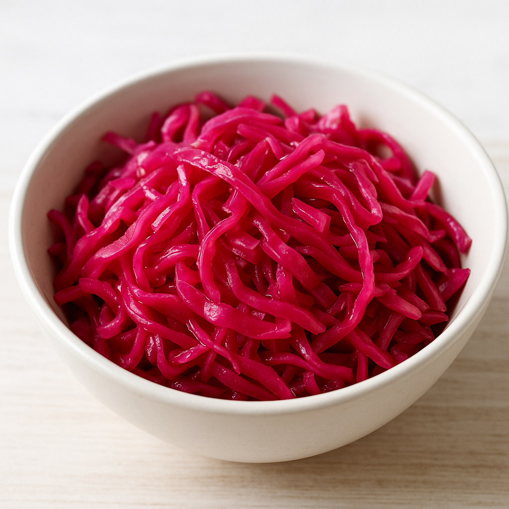 Quick Pickled Red Cabbage - Dinner Bestie