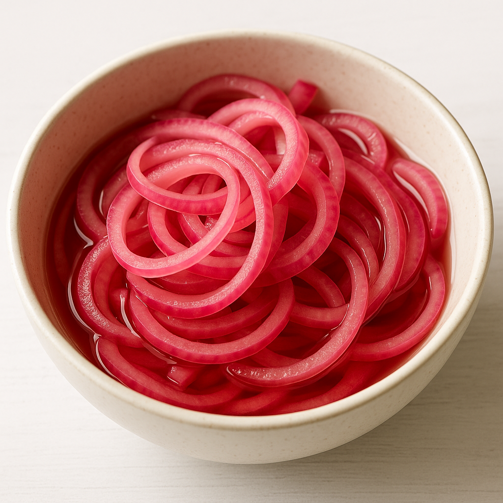 Quick Pickled Red Onions - Dinner Bestie