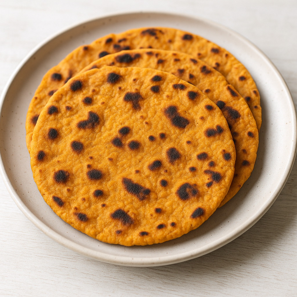 Sweet Potato Roti - Dinner Bestie