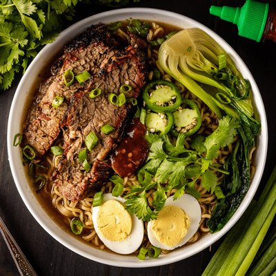Smoked Brisket Ramen - Dinner Bestie