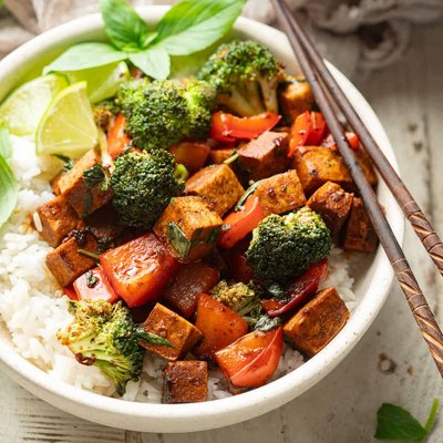 Thai Basil Tofu Stir-Fry - Dinner Bestie
